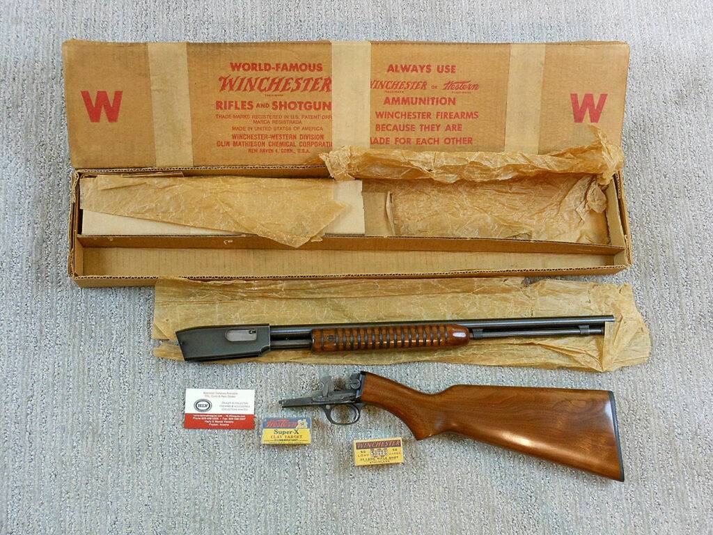 ITEM - 2025 - SOLD Winchester Model 61 Counter Bored Shotgun Carbine ...