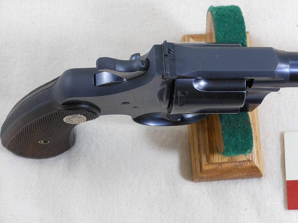 Colt Officers Model Target Revolver In Rare 32 Colt New Police In New ...